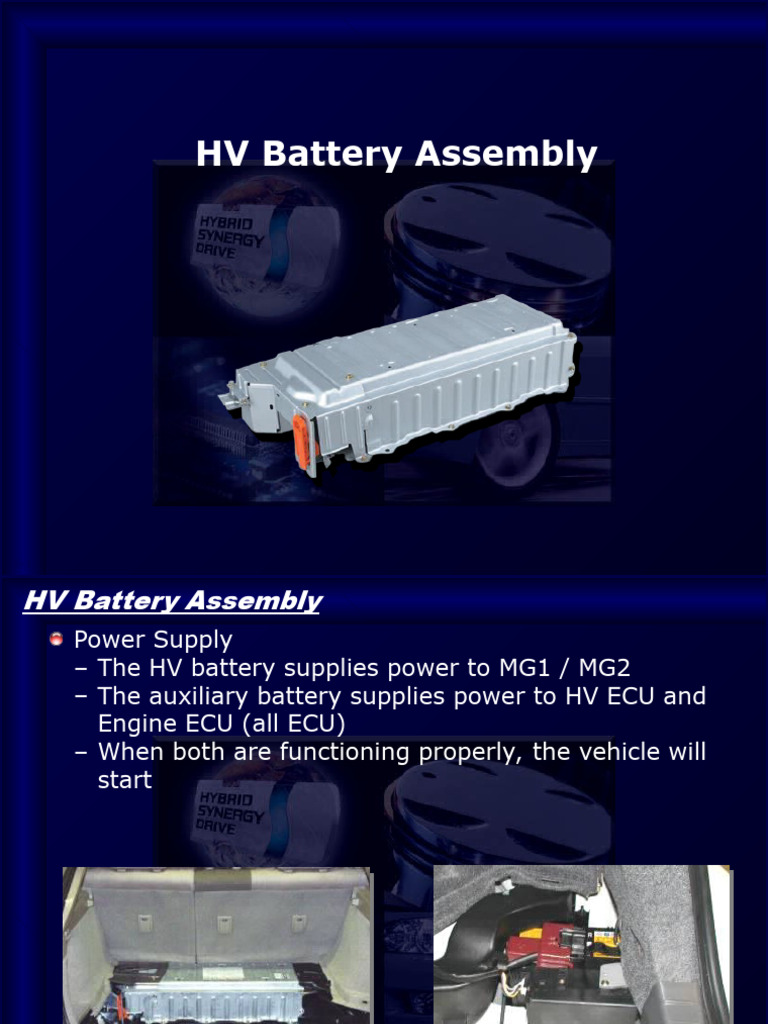 06 HV Battery | PDF
