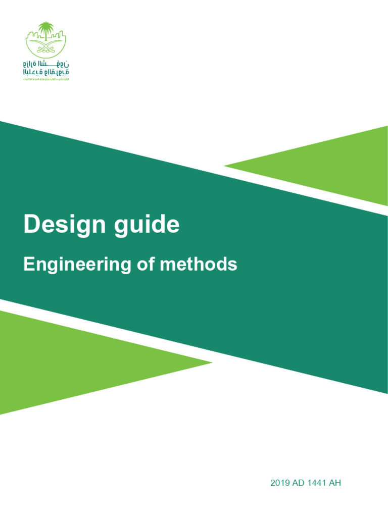 MMRA - Design Guide Engineering of Methods, KSA | PDF