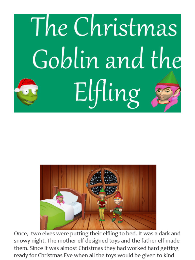 2312-Elfing and Goblin-Picture book-FKB | PDF