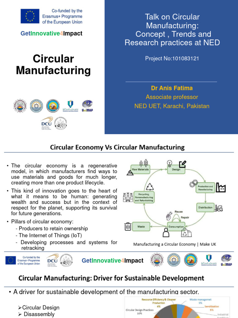 Circular Manufacturing | PDF | Secondary Sector Of The Economy ...