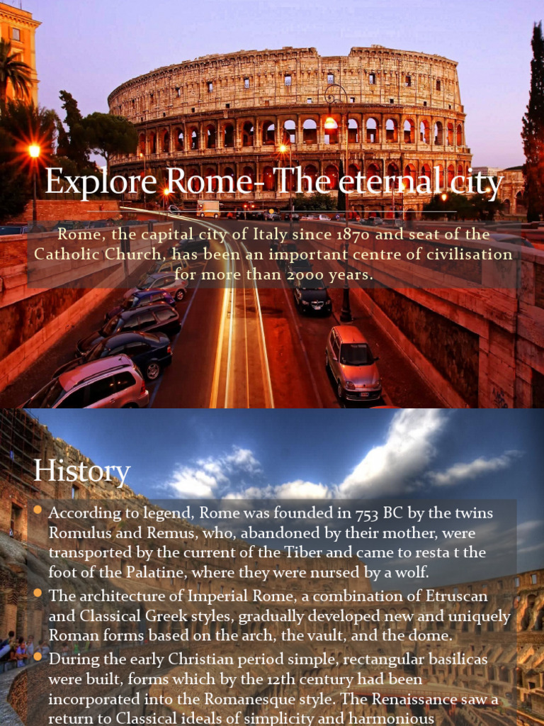 Explore Rome - The Eternal City | PDF | Rome | Vatican City