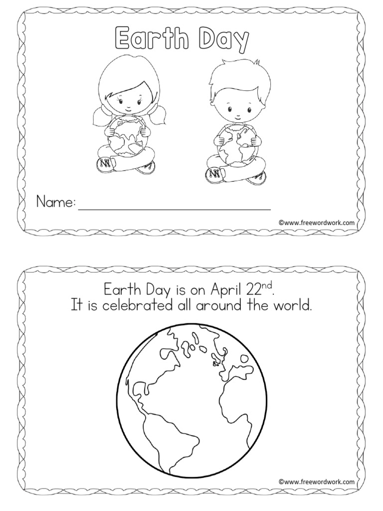 Earth Day Booklet | PDF