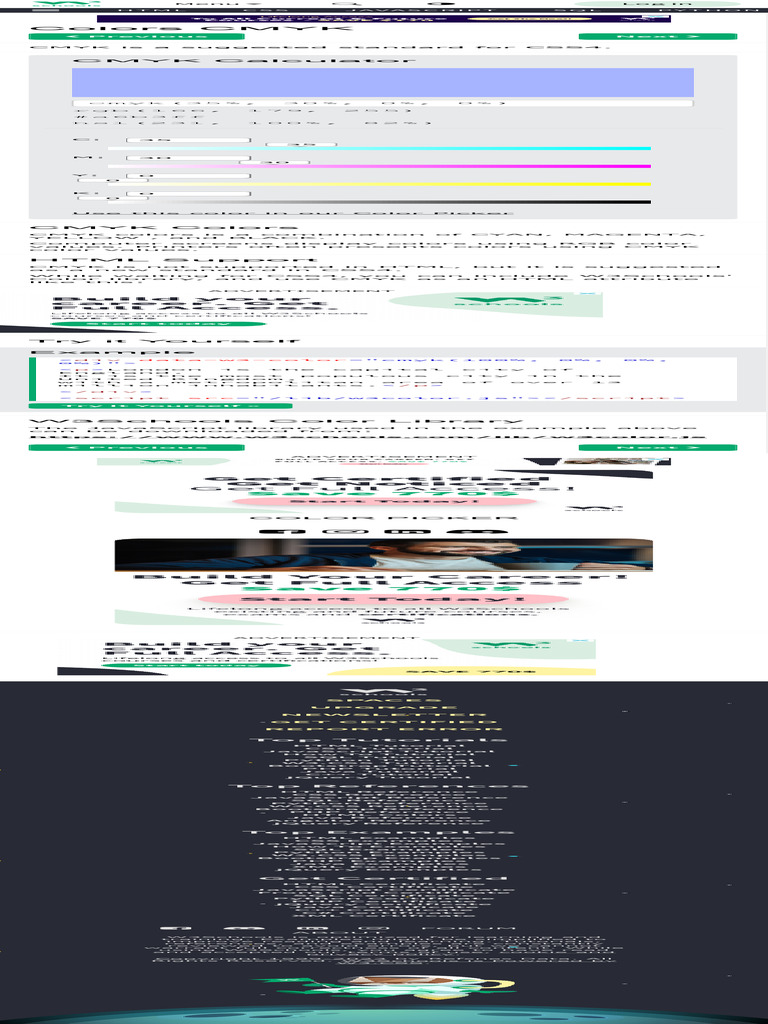 Colors Cmyk Pdf Java Script Bootstrap Front End Framework