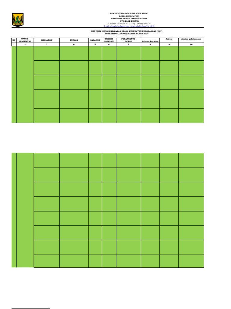 Format Ruk Ukp 2024 | PDF