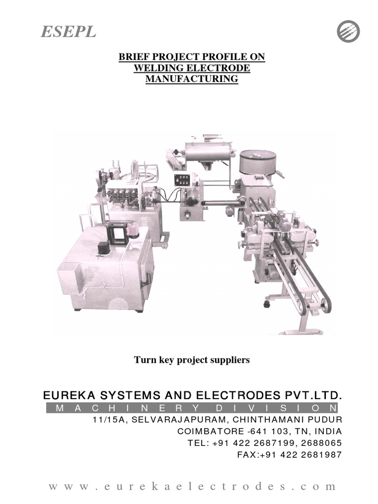 Electrode Proposal | PDF | Welding | Construction