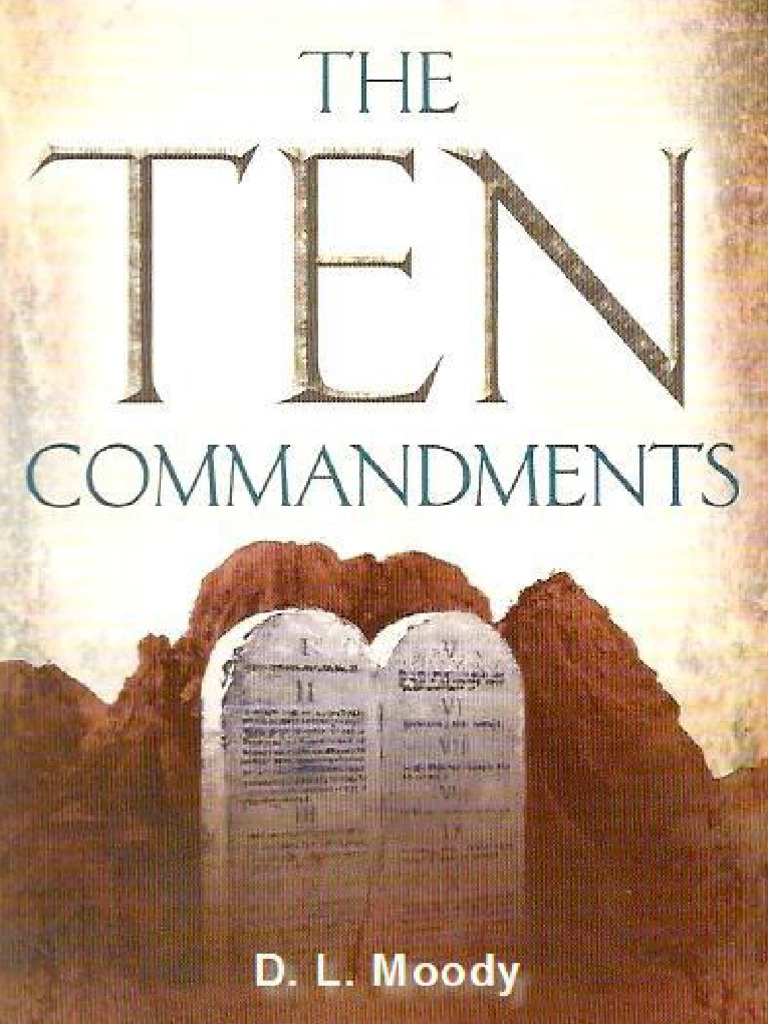 The Ten Commandments D. L. Moody Christiandiet - Com .NG | PDF