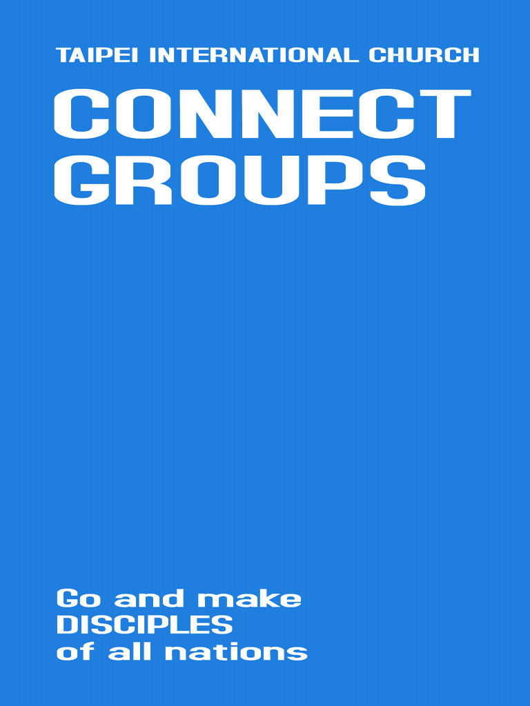 Connect Groups | PDF