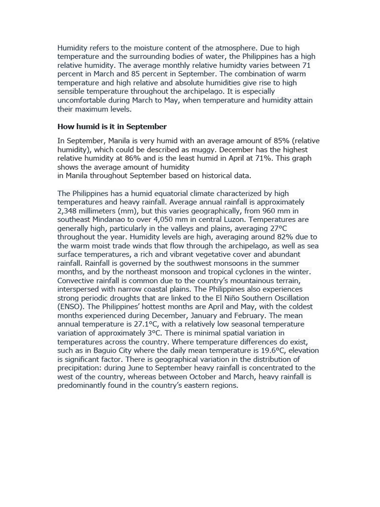 Case Study Tropical Design | Download Free PDF | Rain | Humidity