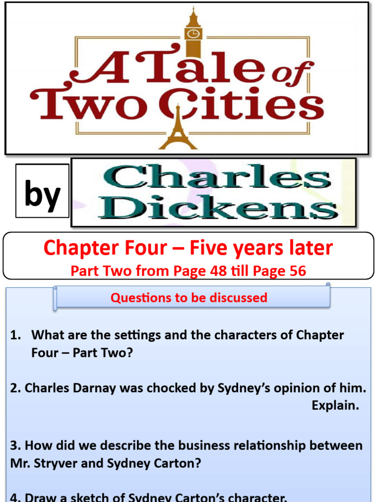 A Tale of Two Cities - Chapter Four - Part Two-1 | PDF | Law | Young Adult