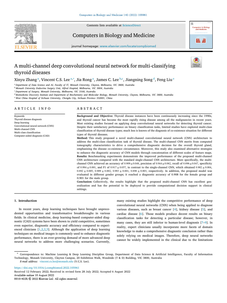 Zhang Et Al. - 2022 - A Multi-Channel Deep Convolutional Neural Network | PDF | Deep Learning ...
