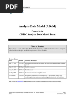 ADaM OCCDS v1.0 | PDF | Metadata | Clinical Trial