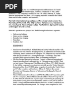 Core Values and Heritage - Marriott International Corporate Values ...