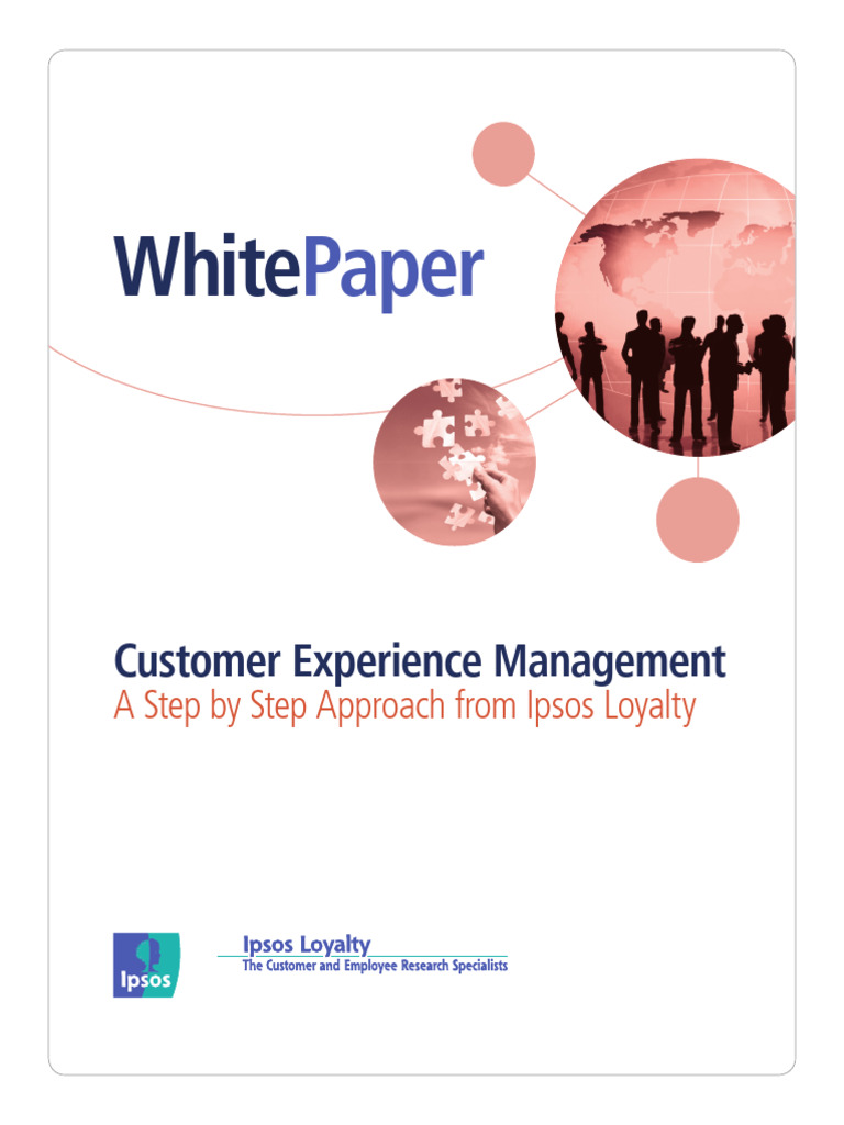 Ipsos Loyalty A Step by Step Approach To Customer Experience Management | PDF | Customer ...