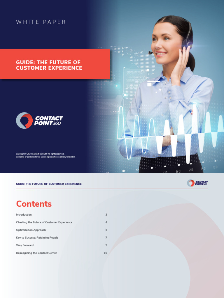 White Paper The Future of Customer Experience | PDF | Call Centre | Outsourcing
