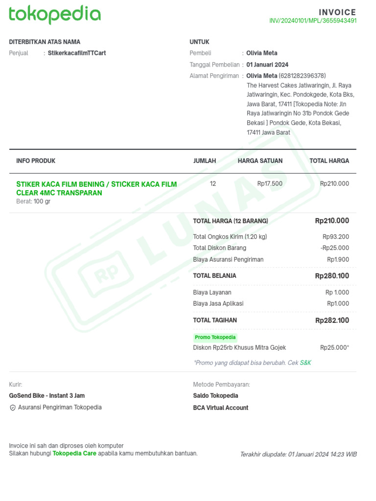 Invoice 1744114809 | PDF