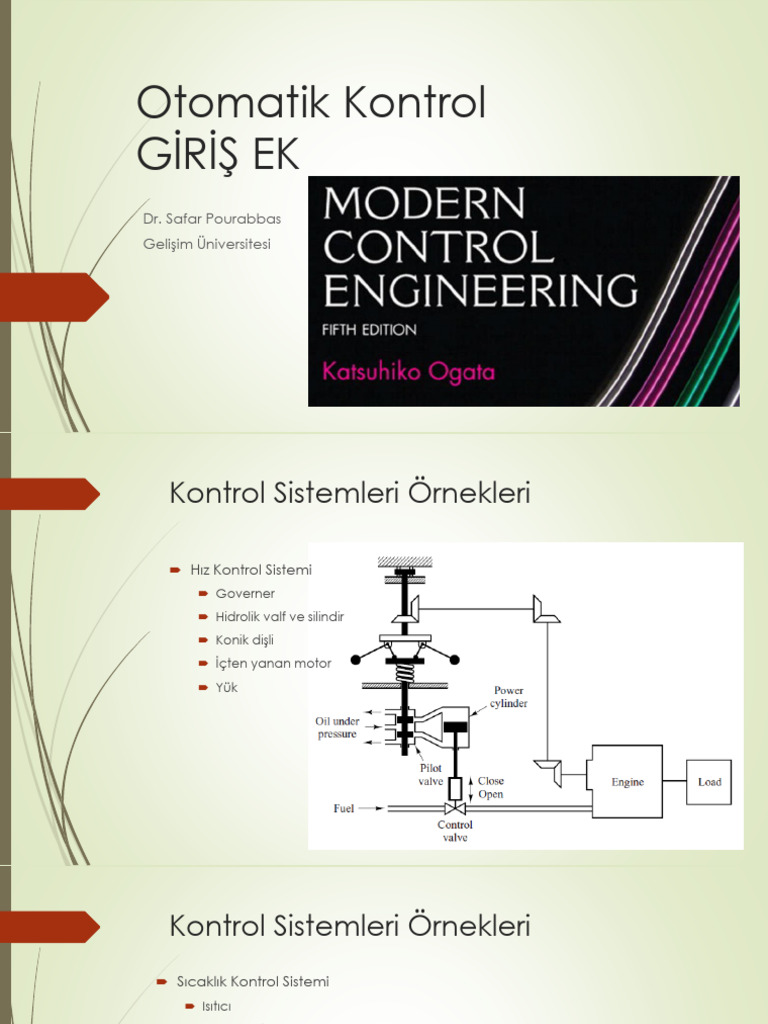 01 02 Otomatik Kontrol Giris Ve Matematik Modelleme Ogata | PDF 01 02 Otomatik Kontrol Giris Ve Matematik Modelleme Ogata | PDF