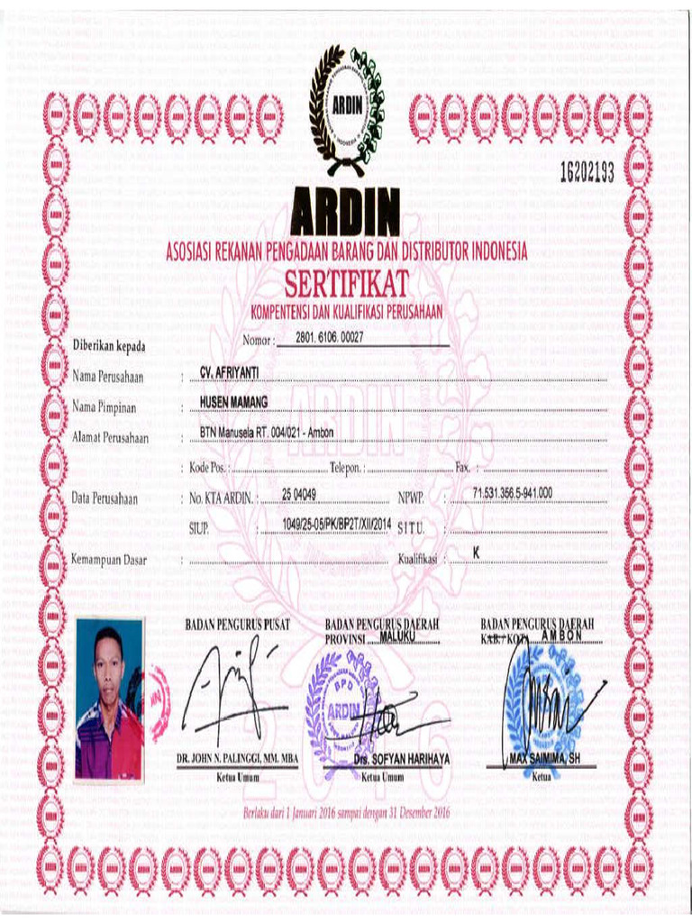 Sbu Ardin | PDF