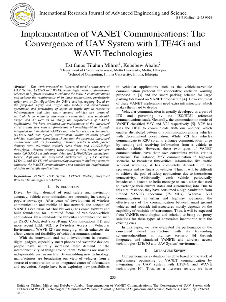# Implementations of VANETs - Sci-Tech With Estif | PDF | Computers | Technology & Engineering