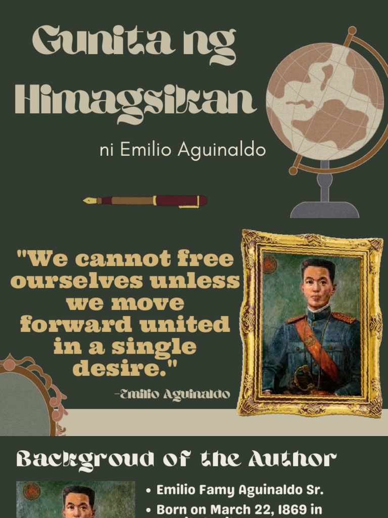Gunita NG Himagsikan Ni Emilio Aguinaldo | PDF Gunita NG Himagsikan Ni Emilio Aguinaldo | PDF