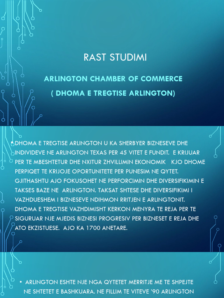 0201kerkimi Aplikuar Tema 1 e 2 Rast Studimi Arlington | PDF