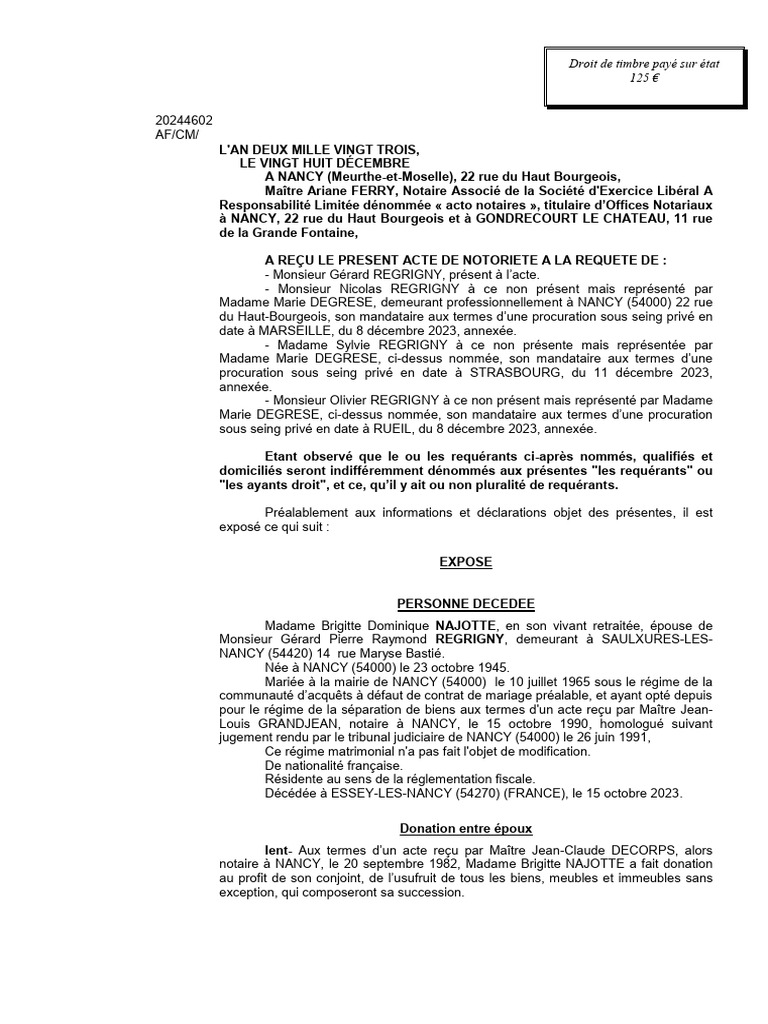 Copie AAE NOTORIETE | PDF