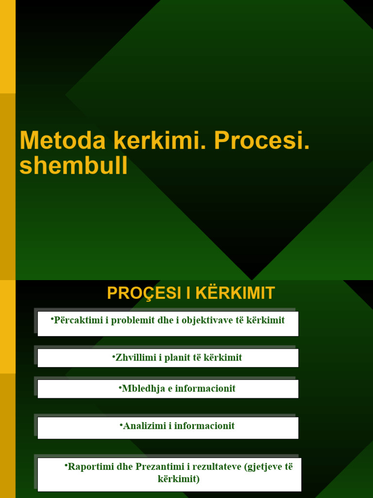 Shembull. Kerkimi Metodat | PDF