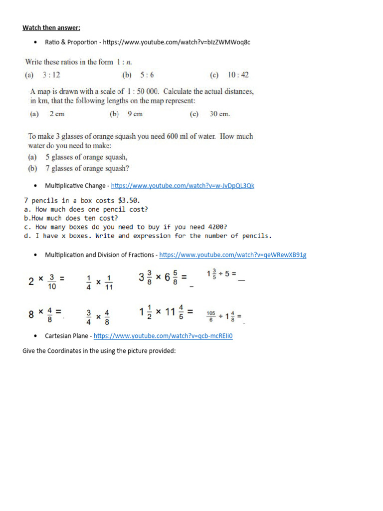 Grade 7 Math Problems | PDF