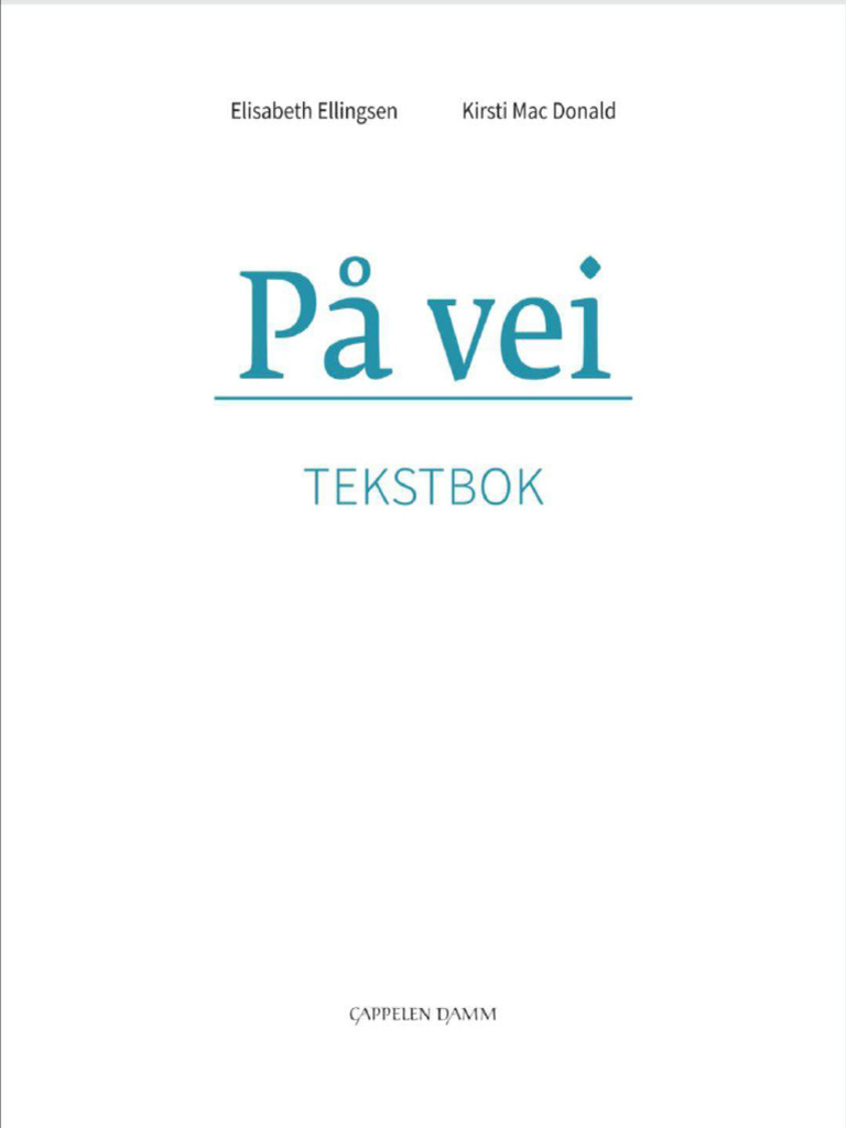 Pa Vei 2018-Tekstbok | PDF