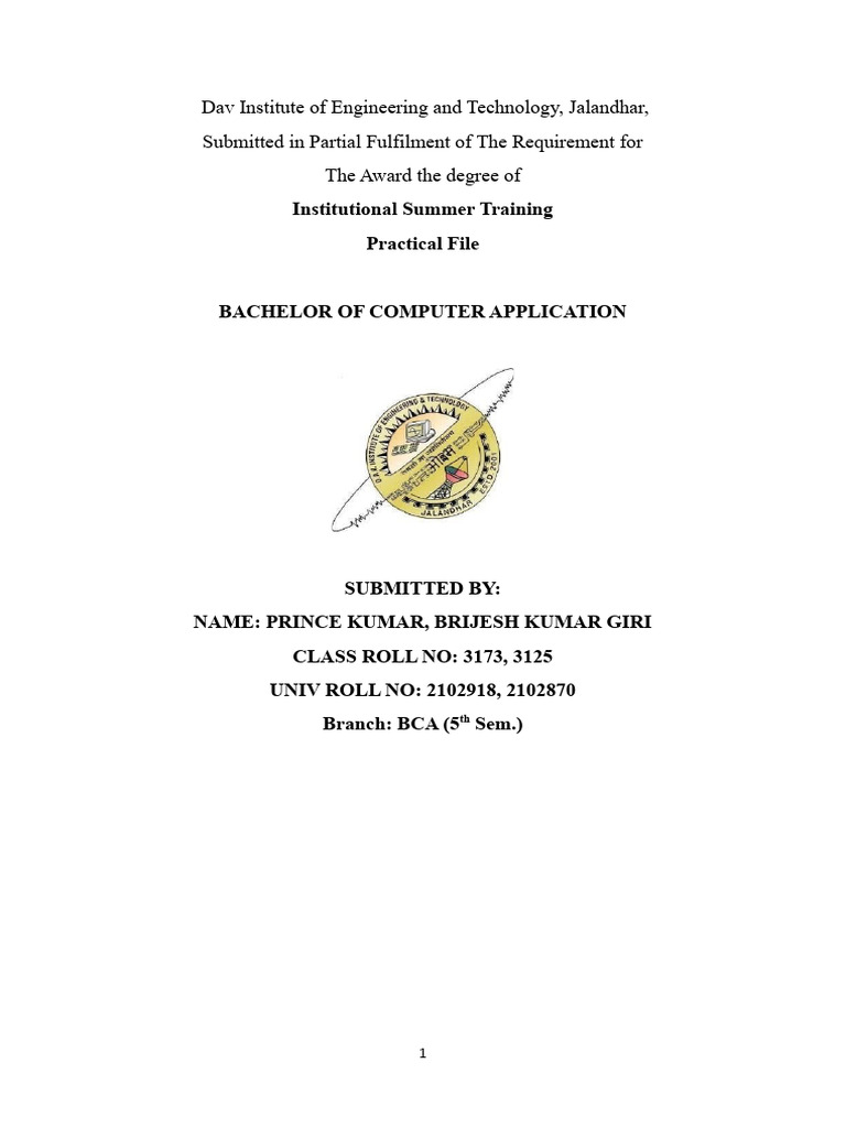 Python Trainings Report | PDF | Login | Databases Python Trainings Report | PDF | Login | Databases