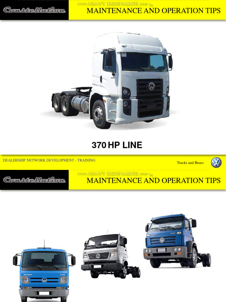 Course Constellation 370 On Highway Trucks Engine Technical Specifications Cab Compartments ...
