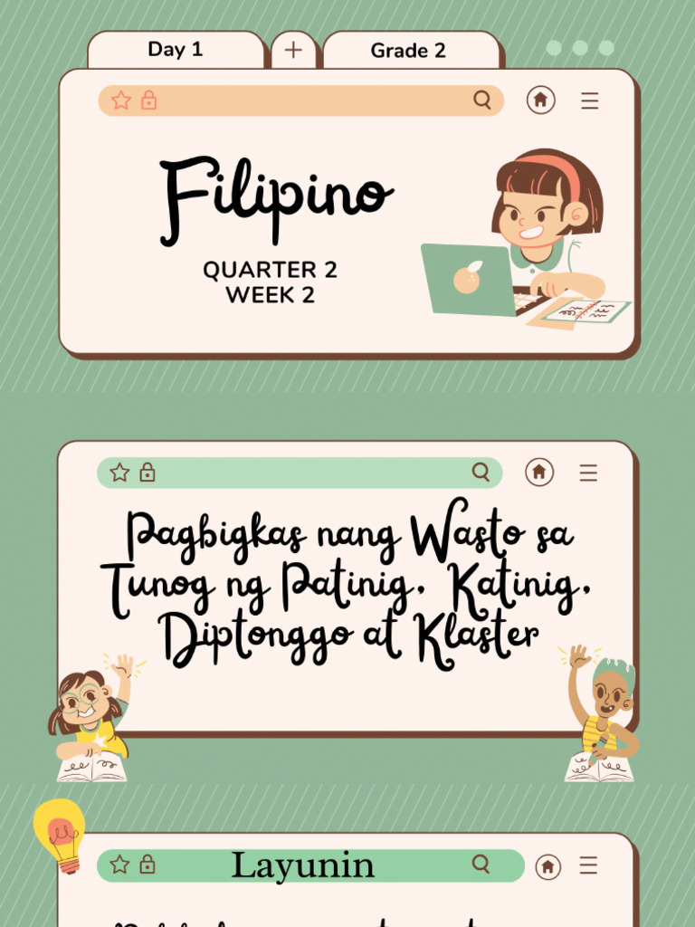 Filipino Q2 D1-5 | PDF