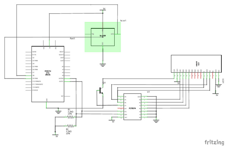 Schematic Ultrasounddistance Avr Hc Sr04 Pdf 