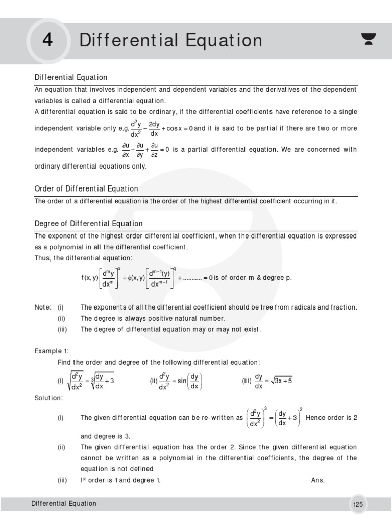 Differential Eqns 3.0 | PDF | Equations | Differential Equations