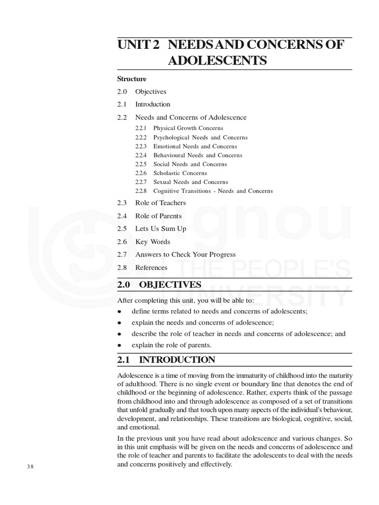 Unit 2 | PDF | Adolescence | Puberty