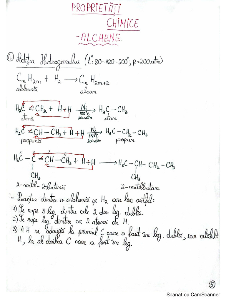 Prop Chim Alchene | PDF