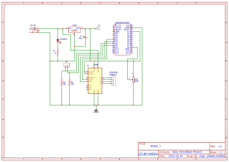 Schematic - Stepper Based Conveyor System | PDF