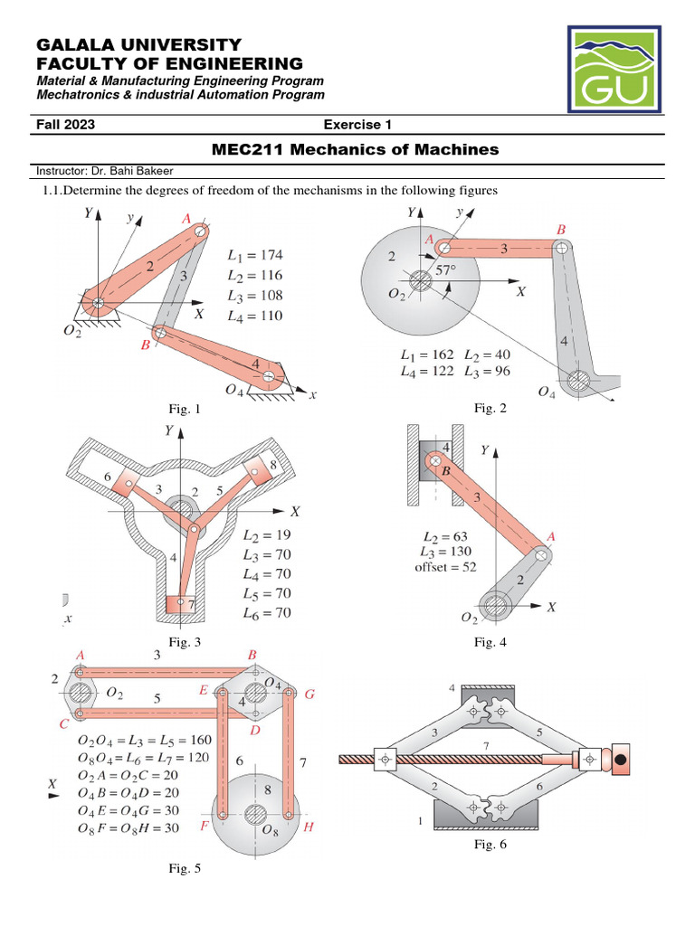 Exercise 1 | PDF | Rotation Around A Fixed Axis | Axle