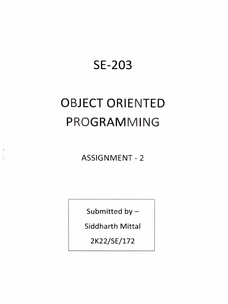 OOPS Assignment 2 | PDF | Pointer (Computer Programming) | Area OOPS Assignment 2 | PDF | Pointer (Computer Programming) | Area