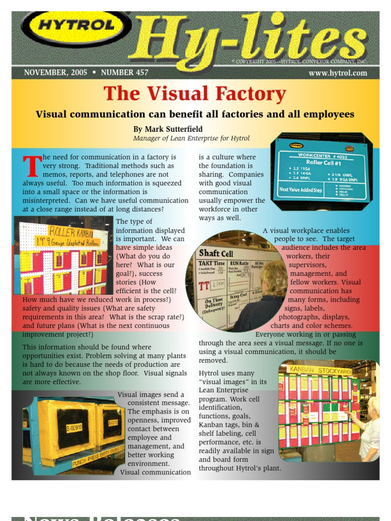 The Visual Factory | PDF | Belt (Mechanical) | Communication