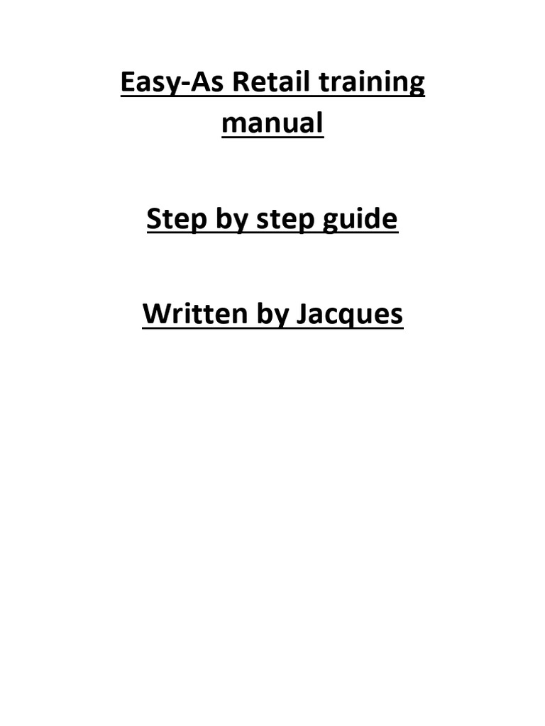 Retail Training | PDF