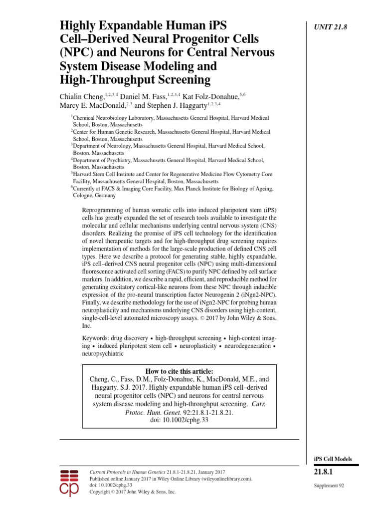 iPS Neural For HTS Neural | PDF | Science & Mathematics