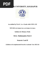 NBHM 2026 Mathematics Syllabus | PDF