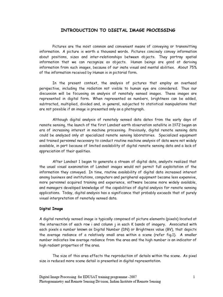 202004021910156883ajay Misra Geo Digital Image Processing | PDF | Central Processing Unit ...