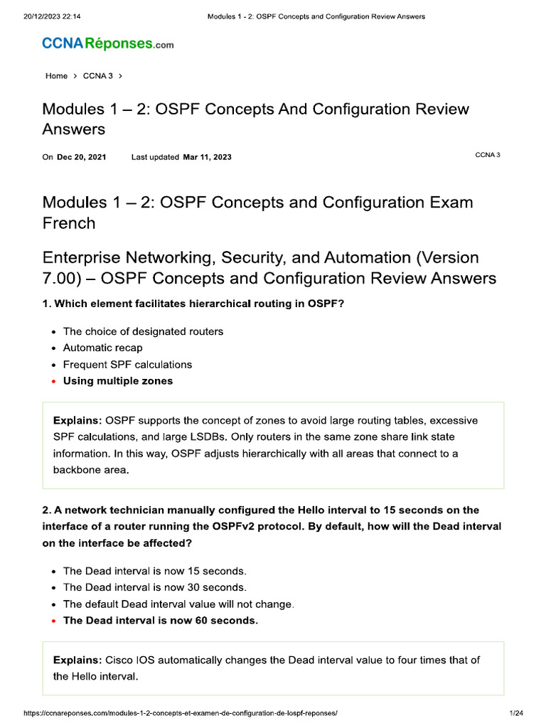 Ospf | PDF