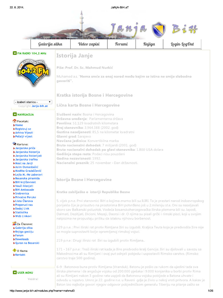 Historija Bosne | PDF