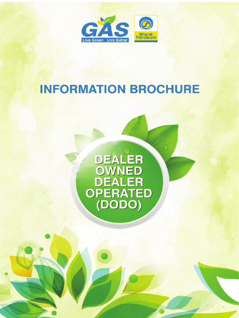 Information Brochure | PDF | Gasoline | Natural Gas