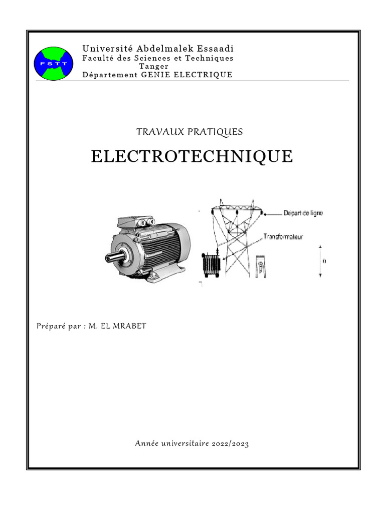 TP Électrotechnique | PDF