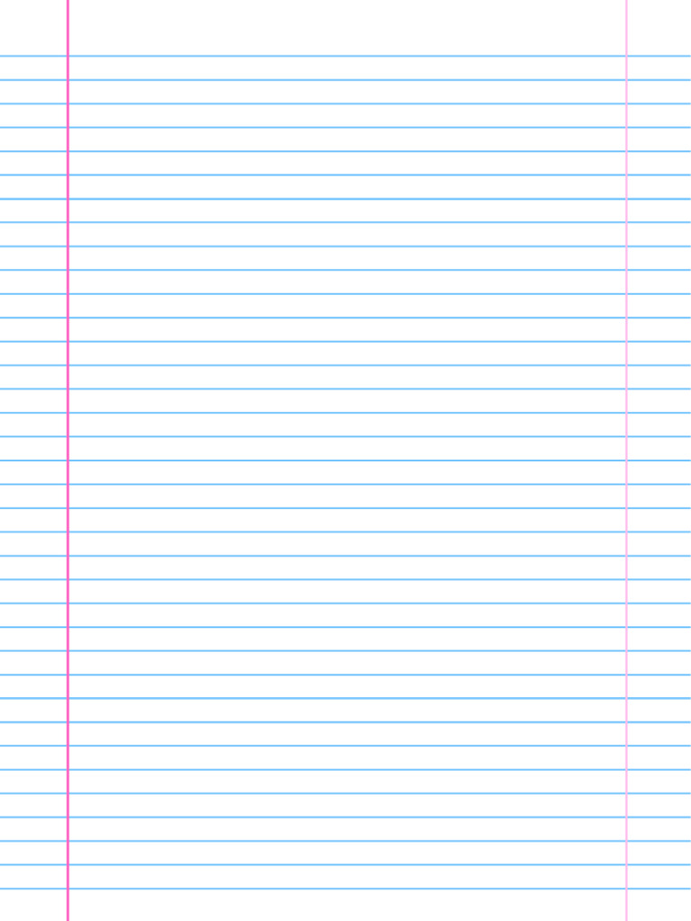 Papel Pautado em Branco para Imprimir 2 | PDF