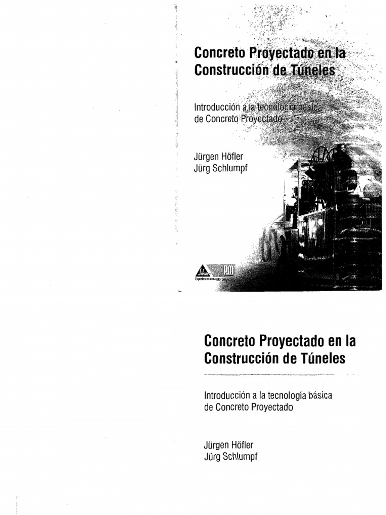 Concreto Proyectado en La Construcción de Túneles B - N | PDF