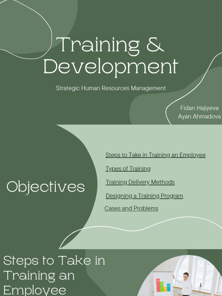 SHRM - Training & Development | PDF | Mentorship | Educational Technology